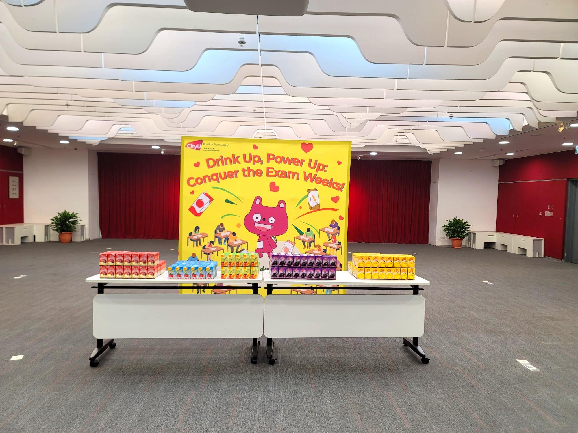 Library's Exam Cheer: Enjoy Free Drinks on Us! | Run Run Shaw Library ...